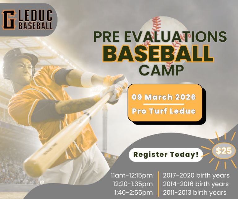 Camps and Clinics – Leduc Baseball Association